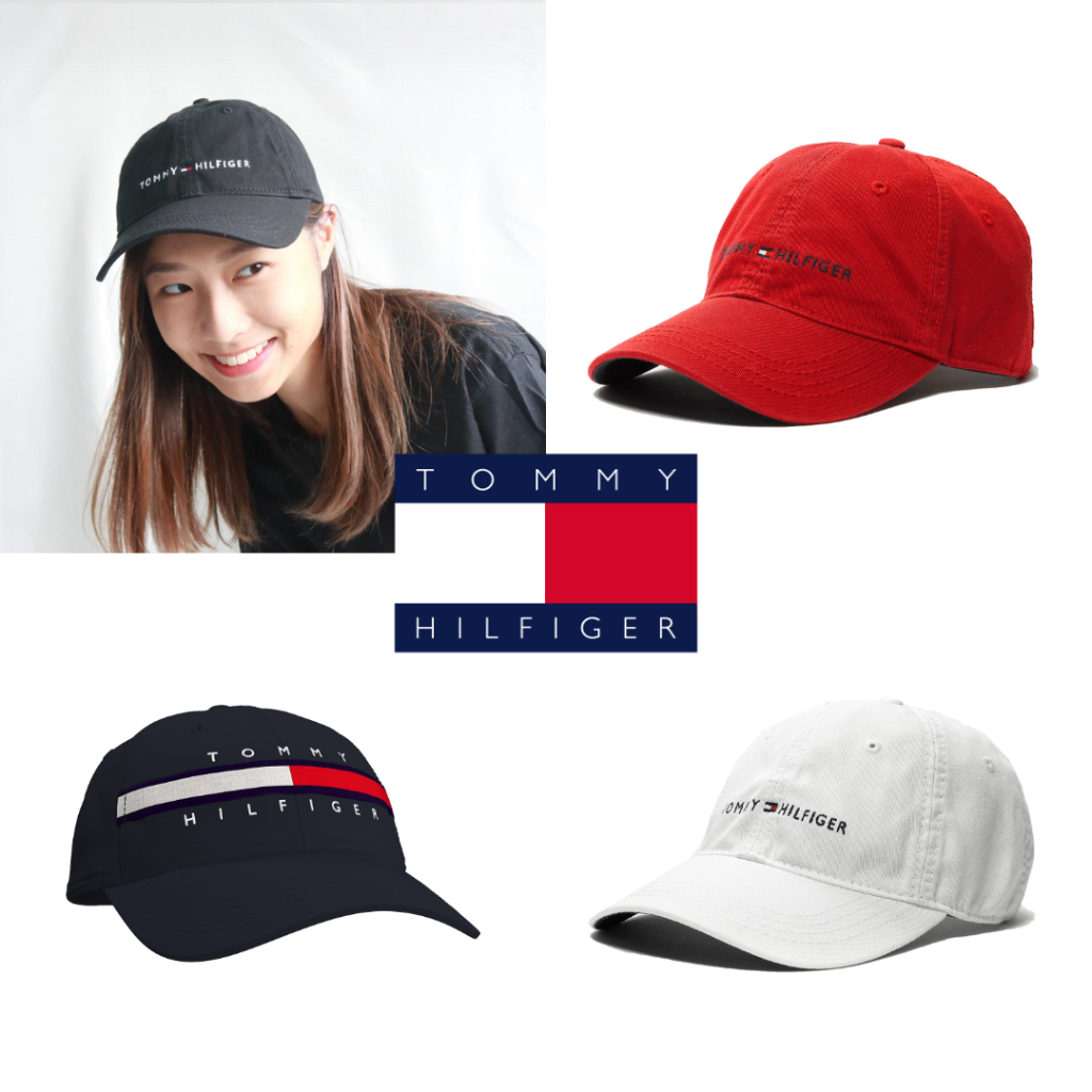 TOMMY HILFIGER cap (adult size) สินค้าแท้ ใหม่ ป้ายห้อย | Shopee Thailand
