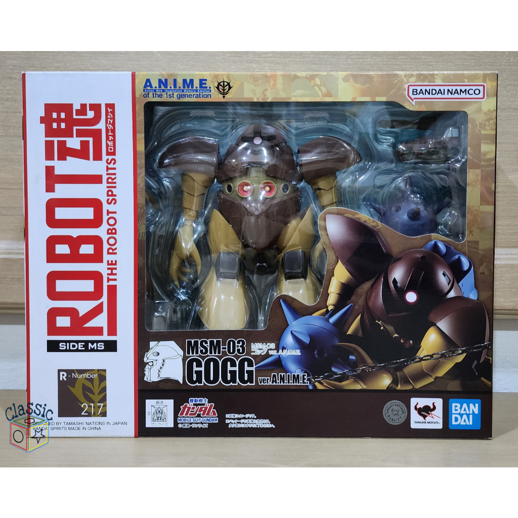 THE ROBOT SPIRITS MSM-03 Gogg ver. A.N.I.M.E. ของแท้ มือ1 BANDAI ...