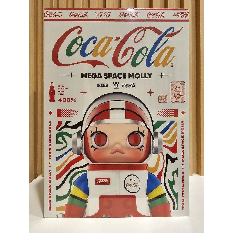 Pop Mart MEGA COLLECTION 400% SPACE MOLLY TEAM COCA-COLA [ พร้อมส่งในไทย ] | Shopee Thailand