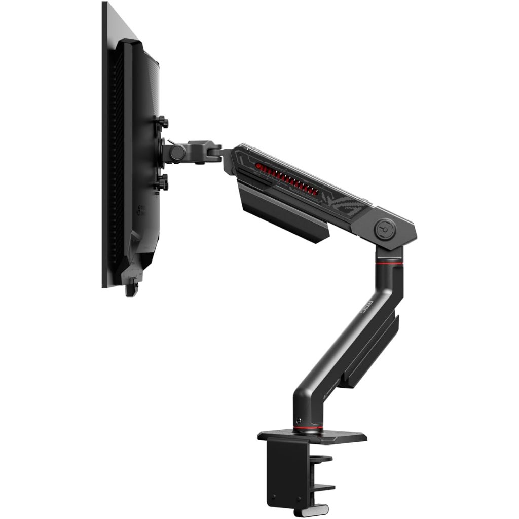 ASUS ROG Ergo Monitor Arm, Ergonomic, Pivot, Swivel, Height Fully ...