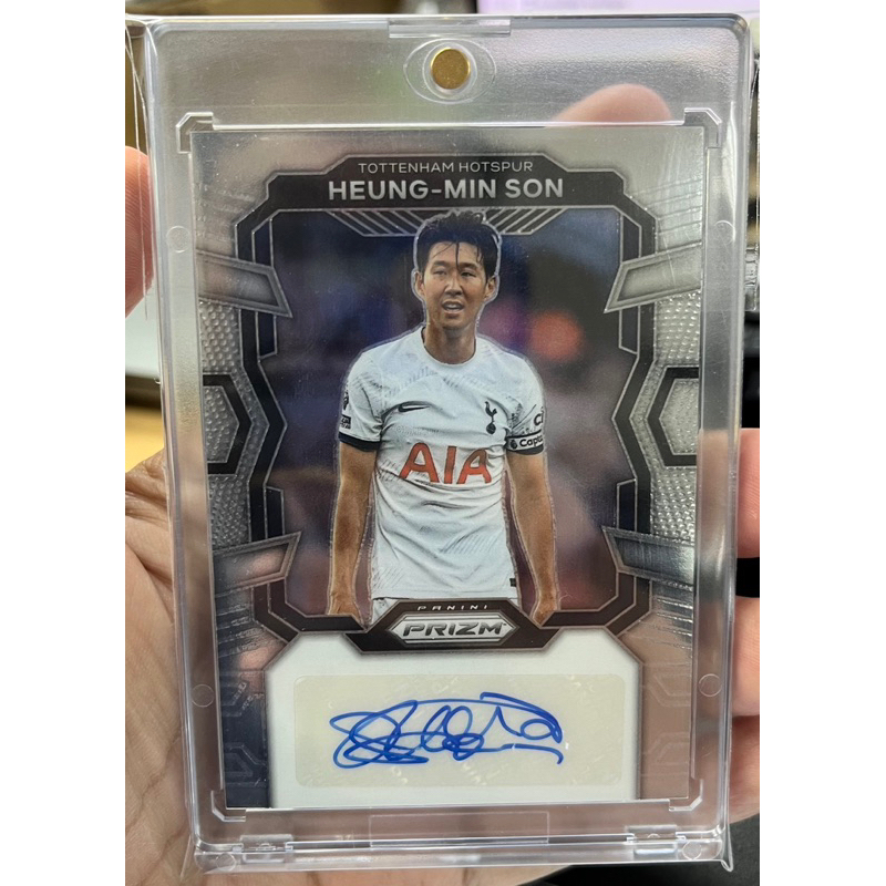 ใบสุดท้าย!!!Panini Prizm Autograph (Heung-Min Son) 2024 ปีล่าสุดครับผม ...