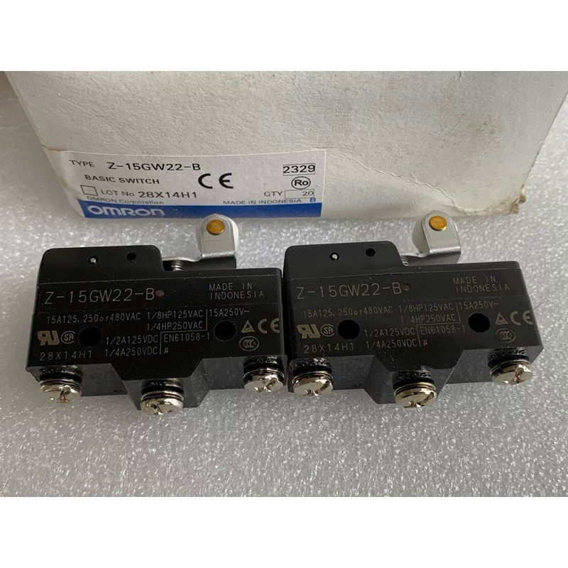 ใหม่ Omron micro switch Z-15GQ22-B contact travel สวิตช์จำกัด Z-15GW22-B | Shopee Thailand