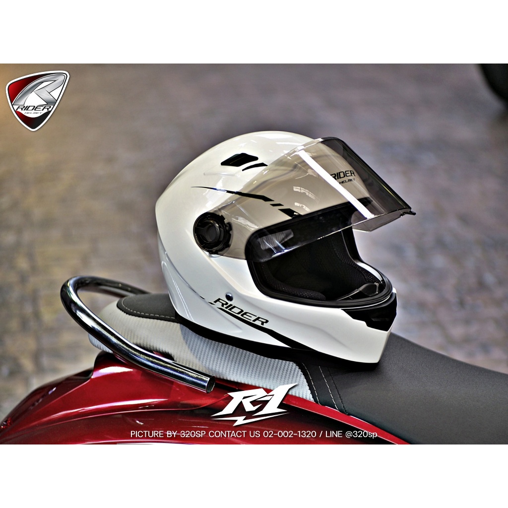 ถูกที่สุดในประเทศ!! หมวกกันน็อค RIDER R1 / R1X ของใหม่ น้ำหนักเบา ส่งไว ...