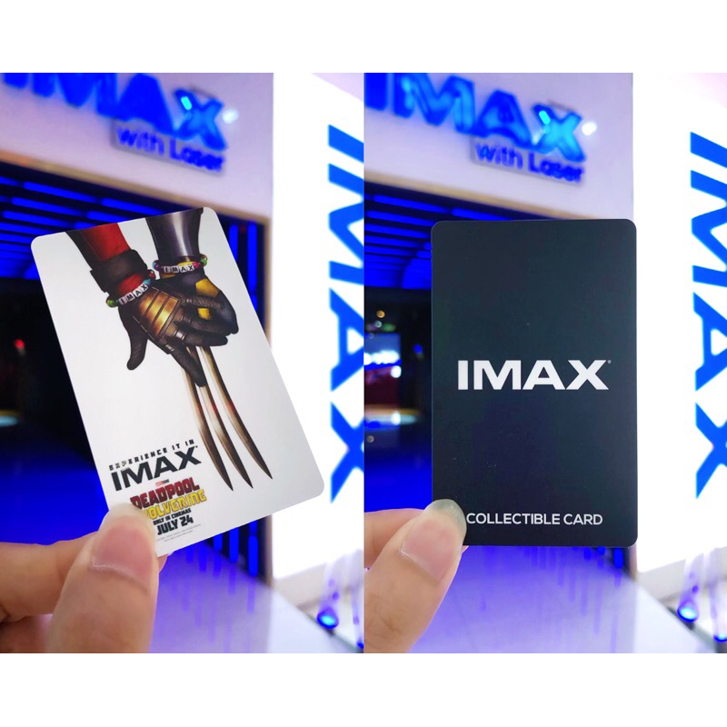 บัตรสะสม Deadpool & Wolverine เดดพลู & วูล์ฟเวอรีน บัตร IMAX ...