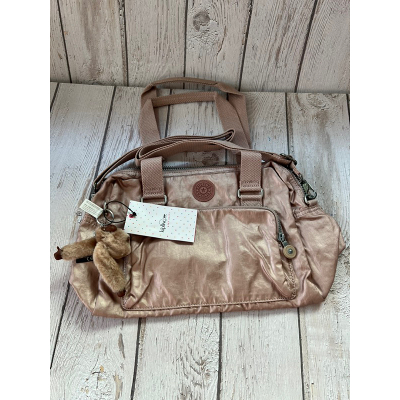 Kipling Dania Rose Gold HB6604 ของใหม่เก็บนานมีตำหนิอะไหล่หมอง | Shopee ...