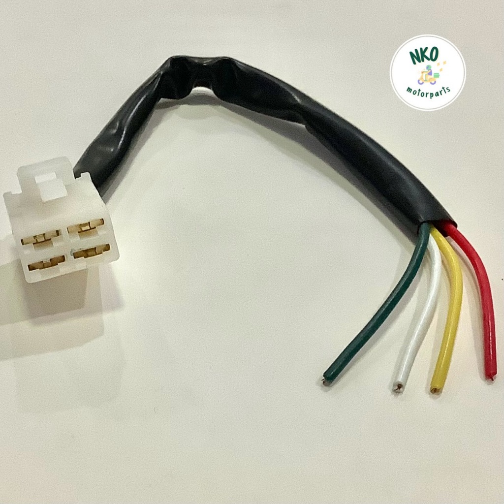 ปลั๊กต่อแผ่นชาร์ท Mio (4 สาย) สายต่อเเผ่นชาร์จ มิโอ มีโอ ปลั้คเสียบแผ่น ...