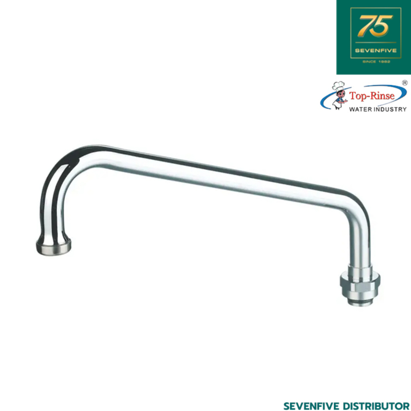 TOP RINSE ก๊อกน้ำแบบติดตั้งขอบอ่าง หัวฉีดแบบสวิงยาว12นิ้ว TOP1-9813-12 ...