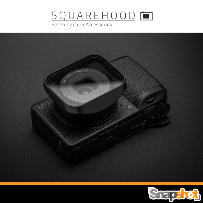Squarehood Ricoh GR Glass Lens Hood (Clear / Haze) เลนส์ฮูด สำหรับ ...