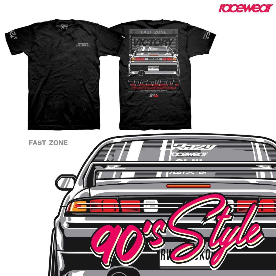 FAST ZONE RACING TEES เสื้อซิ่ง เสื้อยืดสกรีน เสื้อพิมพ์ลาย | Shopee ...