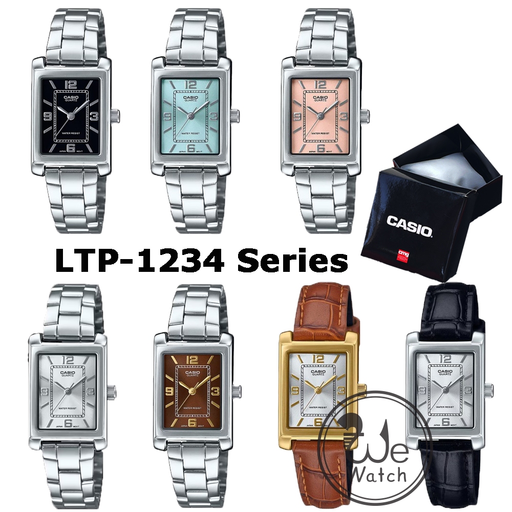 !!ประกัน1ปีและกล่อง CMG!! CASIO รุ่น LTP-1234DD LTP-1234 นาฬิกาผู้หญิง ...