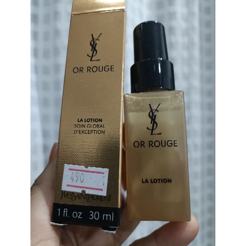ของแท้ 100% มีกล่อง YSL OR ROUGE LA LOTION SOIN GLOBAL D'EXCEPTION วาย เอส แอล โลชั่น น้ำตบ ขวด ...