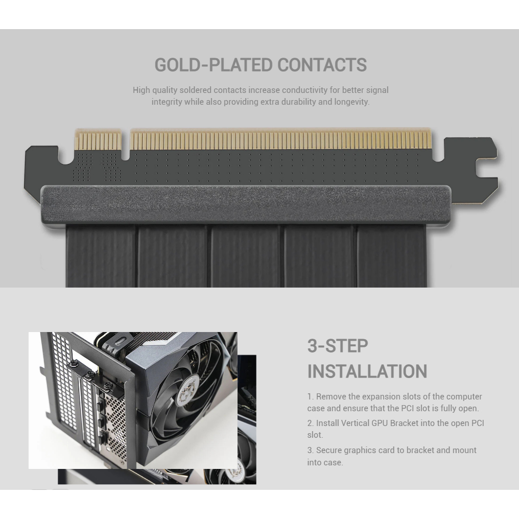 DEEPCOOL - VERTICAL GPU BRACKET FOR CG,CK,CH SERIES | Shopee Thailand