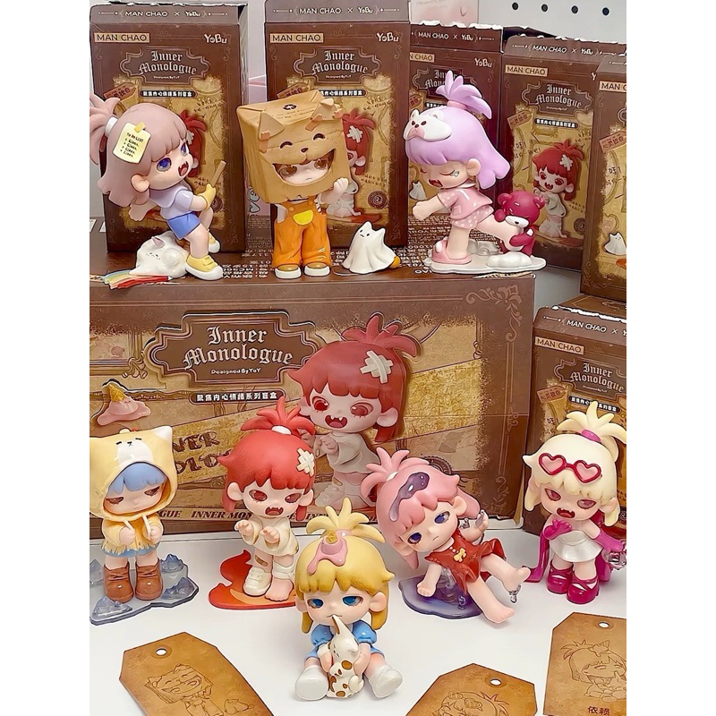 (โค้ดวิดีโอลด 100) พร้อมส่งจากไทย แบบระบุตัว เช็คการ์ด YOBU Inner Monologue Series | Shopee Thailand