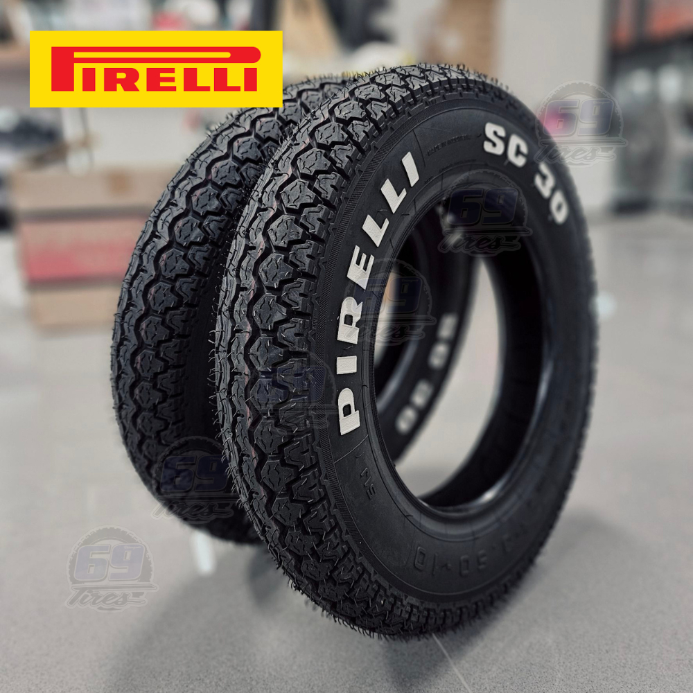 [Pirelli] ยางสตู๊กเตอร์ ยางปี25 คราสสิก ยาง Pirelli SC30 ตัวอักษรขาว ...