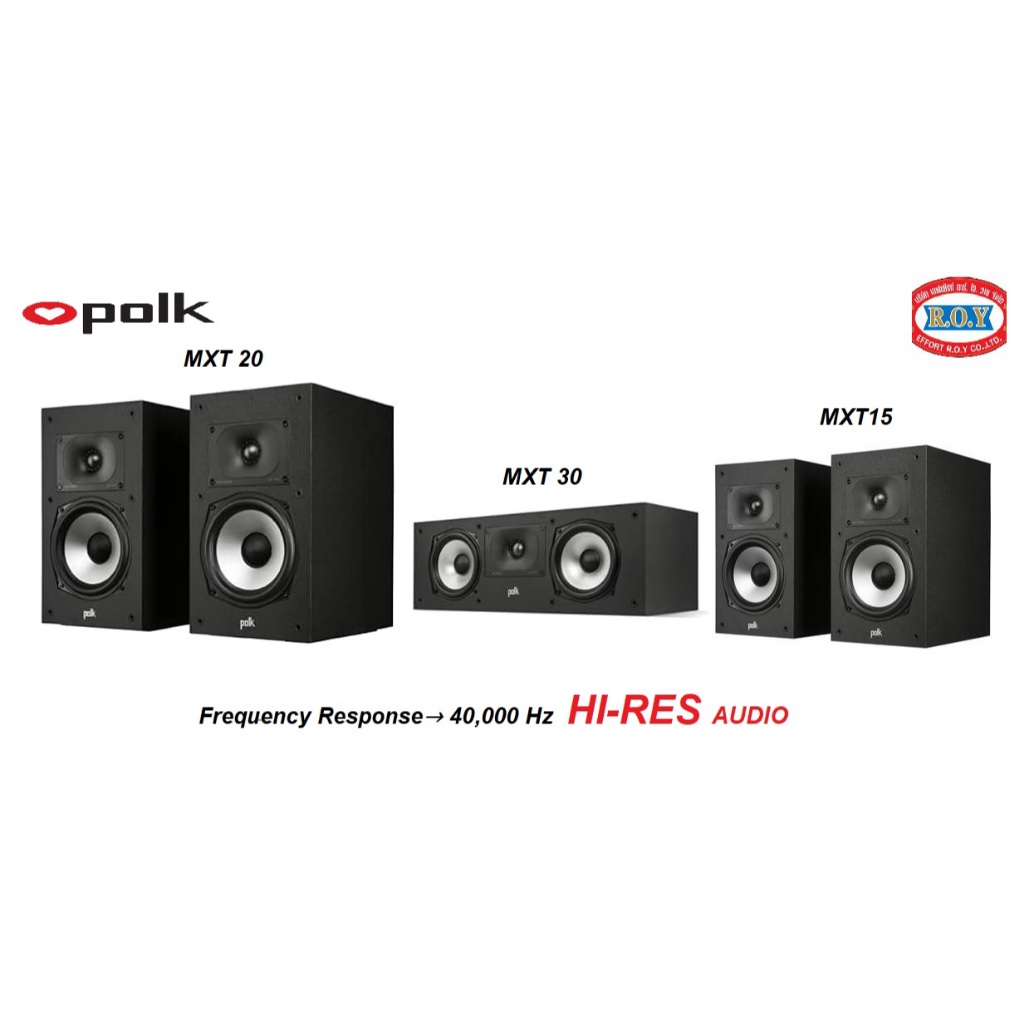 POLK AUDIO MONITOR XT20 + XT30 + XT15 SET | Shopee Thailand