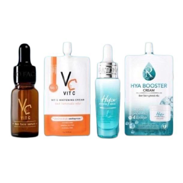 [ รวมโปรสุดคุ้ม ] VC Vit C เซรั่มวิตซีน้องฉัตร / Vit C HYA เซรั่มไฮยาบูสเตอร์น้องฉัตร / VC Vit C ...