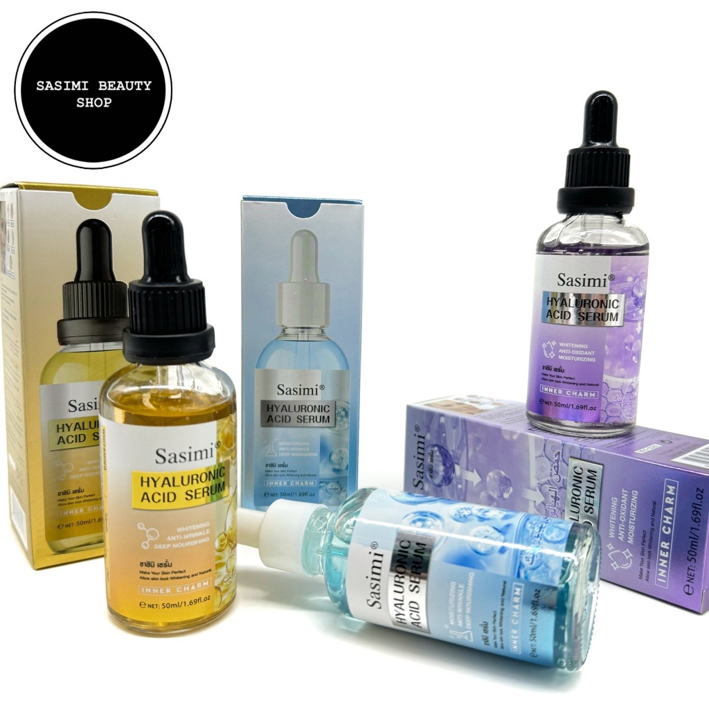 Sasimi Moisture Hyaluronic Acid Serum เซรั่มบำรุงผิวหน้า เติมความชุ่ม ...