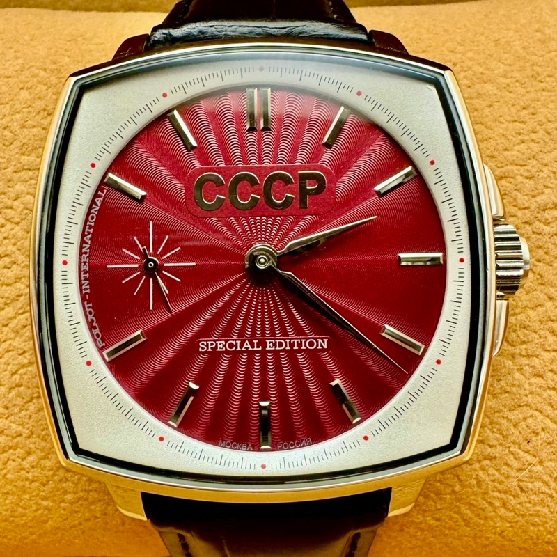 CCCP Poljot International Red Dial SPECIAL edition | Shopee Thailand