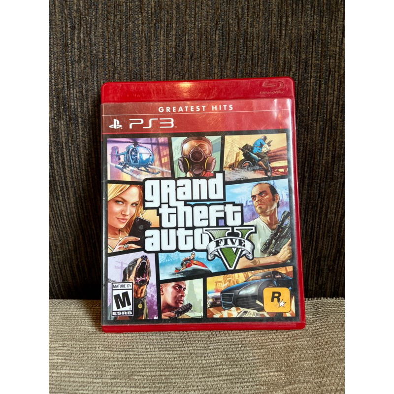 ขายแผ่นเกมส์ ps3 (PlayStation 3) เกมส์ Grand Theft Auto V Five | Shopee ...