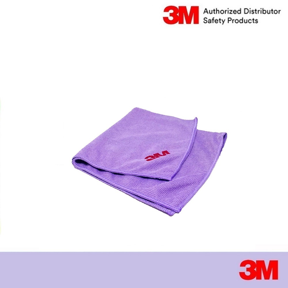 3M Microfiber (1ผืน) รุ่น ขนสั้น ผ้าไมโครไฟเบอร์ 36 x 36 ซม. แบบบาง ...