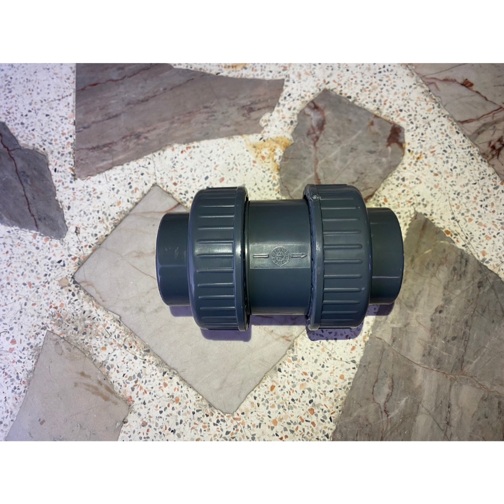 Union Check Valve uPVC เช็ควาล์วยูพีวีซี uPVC | Shopee Thailand