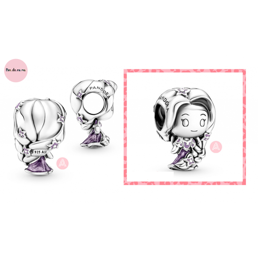 [พร้อมส่ง สินค้าแท้ 💯] Pandora Disney Tangled Rapunzel Charm | Shopee ...