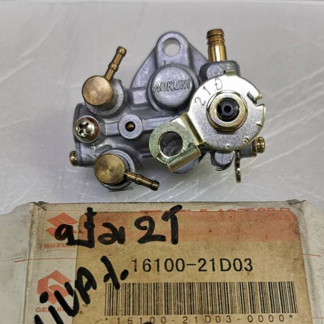ปั๊มน้ำมันเครื่อง RU110 AKIRA แท้ SUZUKI 16100-21D03-000 Suzuki 2T Pump ...