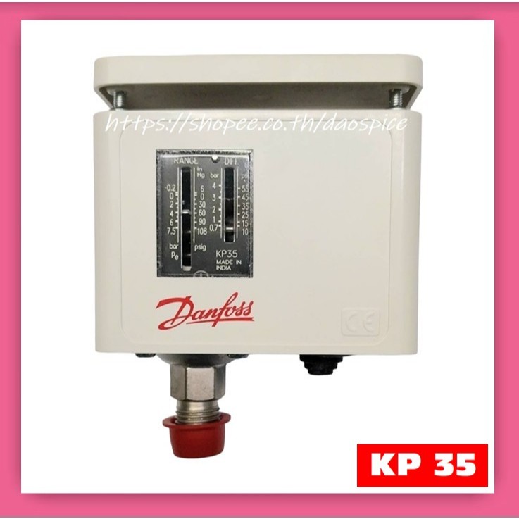 KP35 060-113391 *แถมฝาปิด* Pressure Switch Danfoss | Shopee Thailand