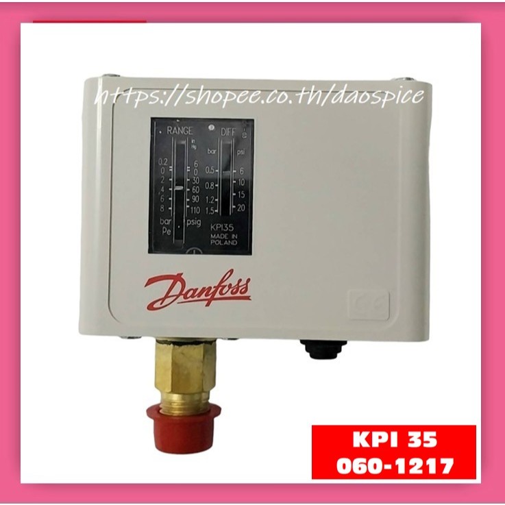 KPI35 Pressure Switch, 060-1217 Danfoss | Shopee Thailand