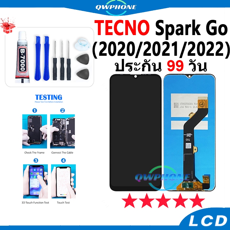 LCD ใช้กับ Tecno Spark Go 2020 2021 2022 KE5S KG5 KG5h หน้าจอ+LCD ใช้กับ sparkGo 2020 / sparkGo ...