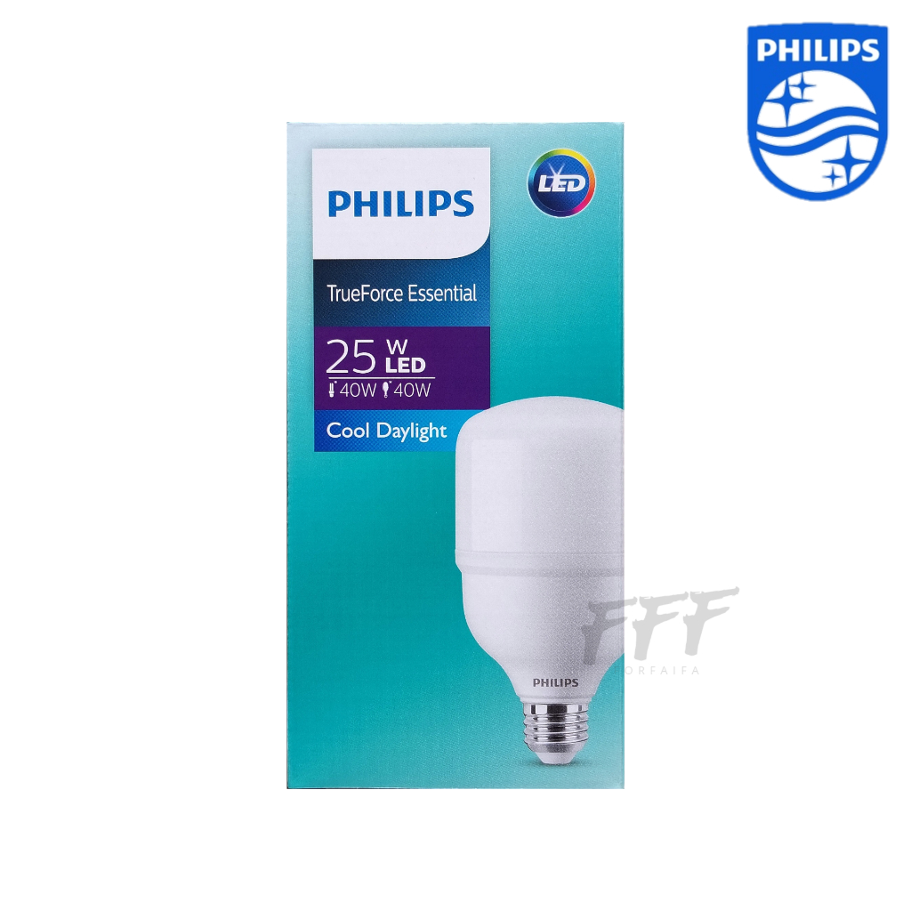 [PHILIPS] หลอดแอลอีดี PHILIPS LED bulb ขนาด 25W Durable Brightness รุ่น TrueForce Essential E27 ...