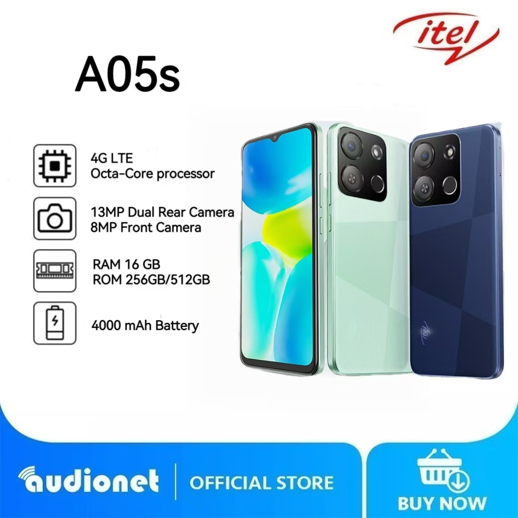 itel A05s 6.6" HD+ 90Hz 🔥รับประกันศูนย์ไทย 1 ปี ชิปเซ็ตทรงพลัง 4G phone ...