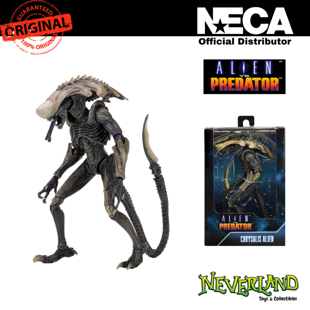 NECA Alien vs Predator Chrysalis Alien (Movie Deco) 7" Scale Action ...