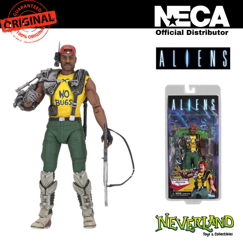 (NECA) Aliens - 7" Scale Action Figure - Series 13 - Space Marine Sgt ...