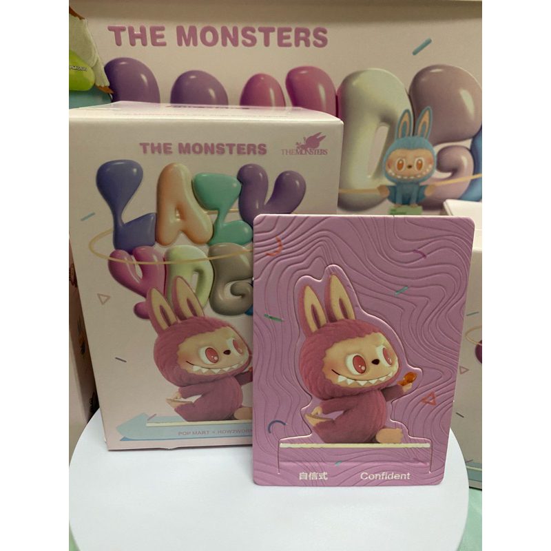 พร้อมส่ง เลือกตัว เช็คการ์ด ลาบูบู้ โยคะ labubu the monters lazy yoka ...
