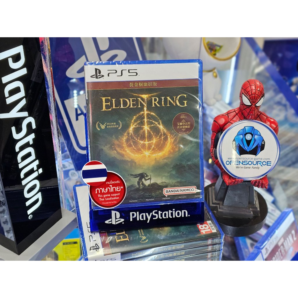 [พร้อมส่ง สต๊อกไทย]PS: Elden Ring (ASIA Z3 TH/CH/KR) เกมนี้รองรับภาษาไทย แผ่นเกม สำหรับ PS4 ...