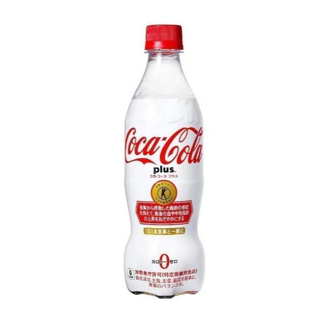 Coca Cola Plus Zero Coke 0 Calorie (EXP15.11.24) โค้กพลัส โค้กญี่ปุ่น 470ml.(ราคา1 ขวด) | Shopee ...