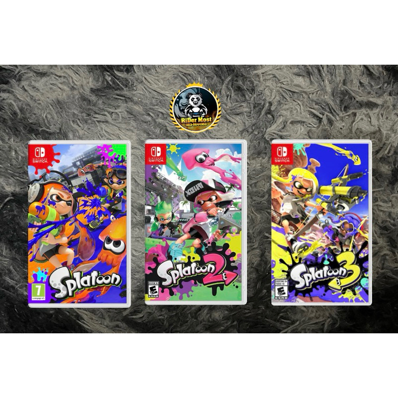 [Nintendo]Splatoon 1-3 รวมภาค[EN] มือ2 พร้อมส่ง !!! | Shopee Thailand