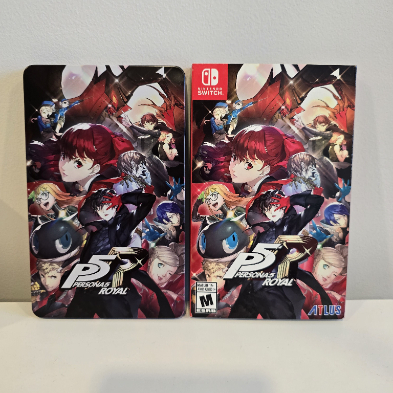 ตลับเกม Persona 5 Royal Nintendo Switch กล่องเหล็ก มือสอง | Shopee Thailand