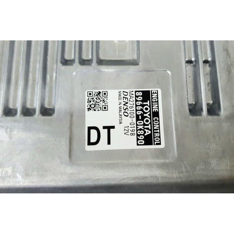 กล่องอีซียู ECU Toyota Revo Number 89666-0K890 (DT) "พาร์ทแท้" | Shopee ...