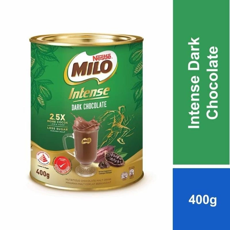 MILO Intense Dark Chocolate Tin (400g) | Shopee Thailand