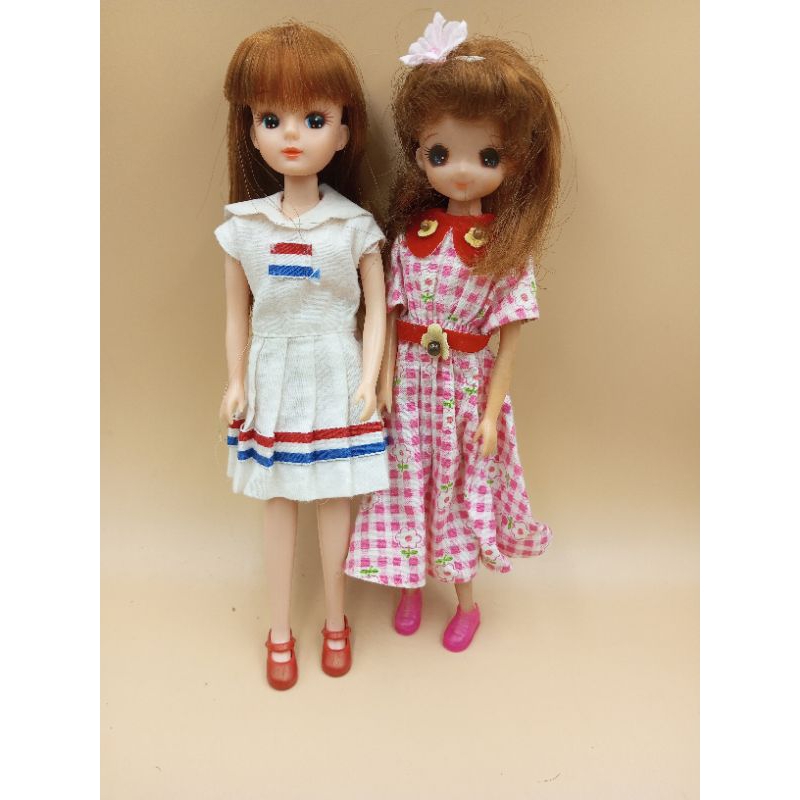 vintage Japan dolls Licca chan gen3 + Hitomi licca friend | Shopee Thailand