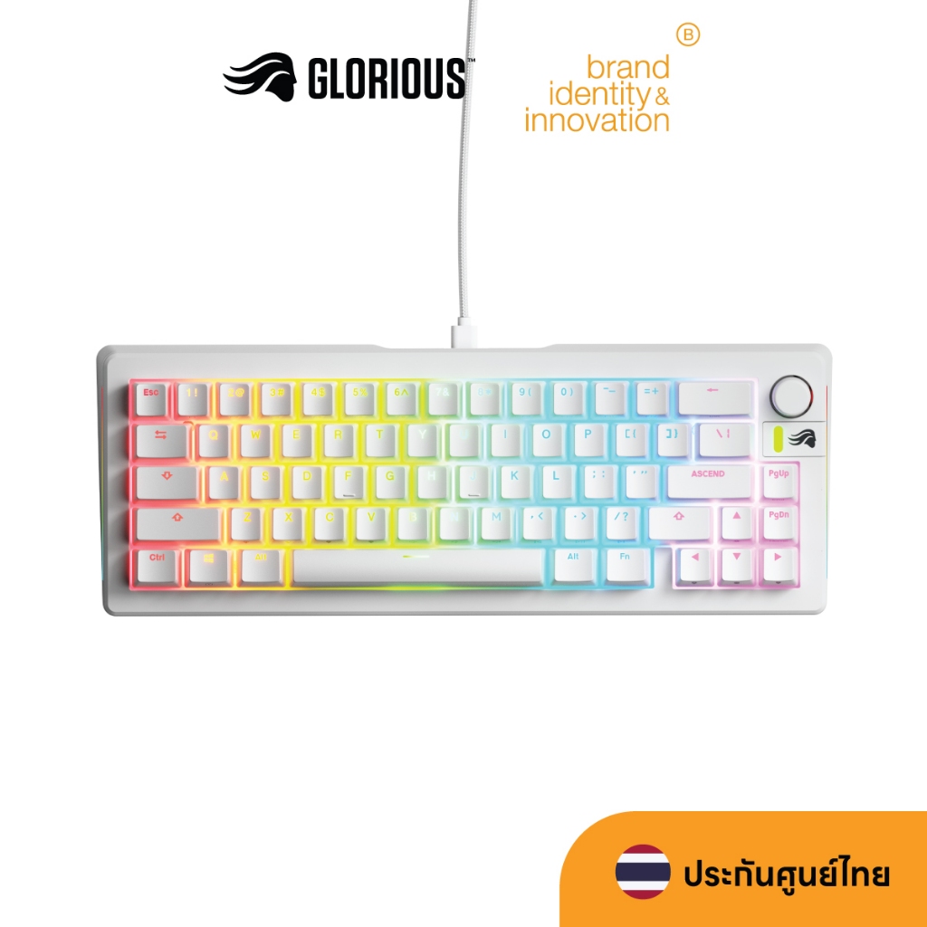 Glorious GMMK 3 Keyboard 65% Prebuilt Wired | Shopee Thailand