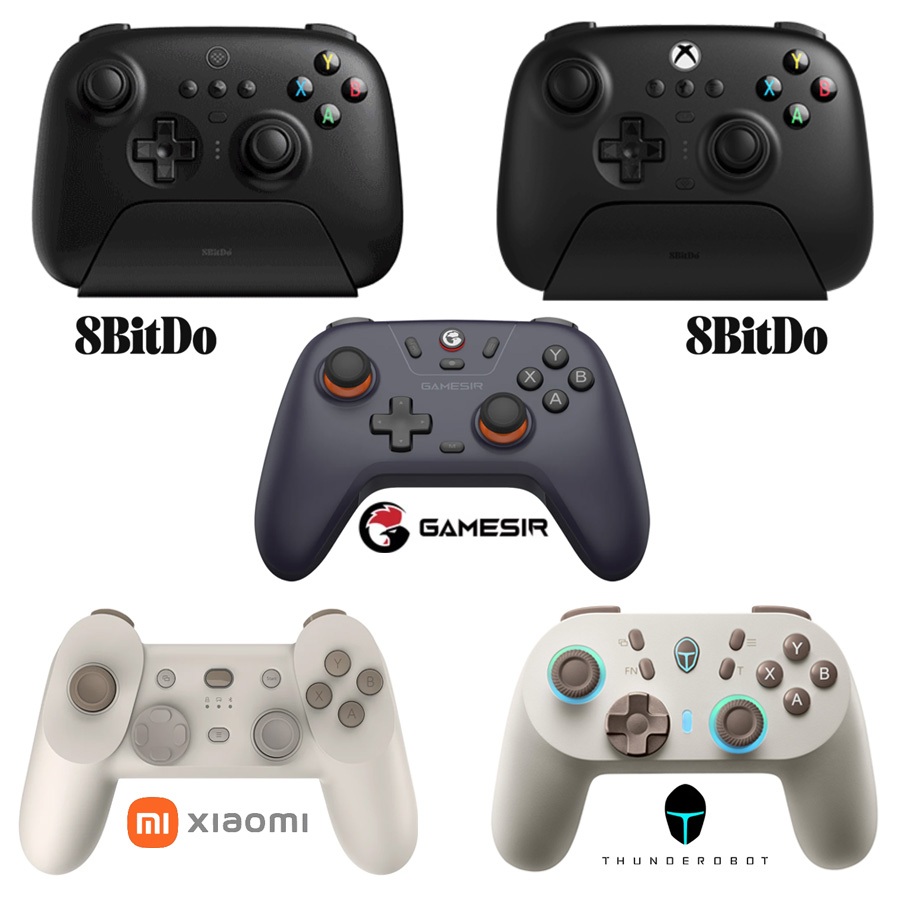 จอย 8BitDo GameSir Xiaomi ThundeRobot รองรับการใช้งาน Switch/PC/Android/iOS | Shopee Thailand