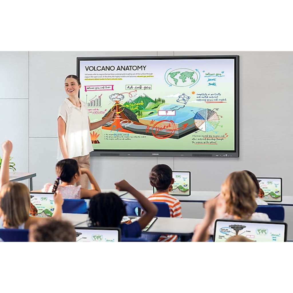 METALNIC : Samsung Interactive Display 75 นิ้ว รุ่น WA75C แถมฟรี ขาตั้ง ...