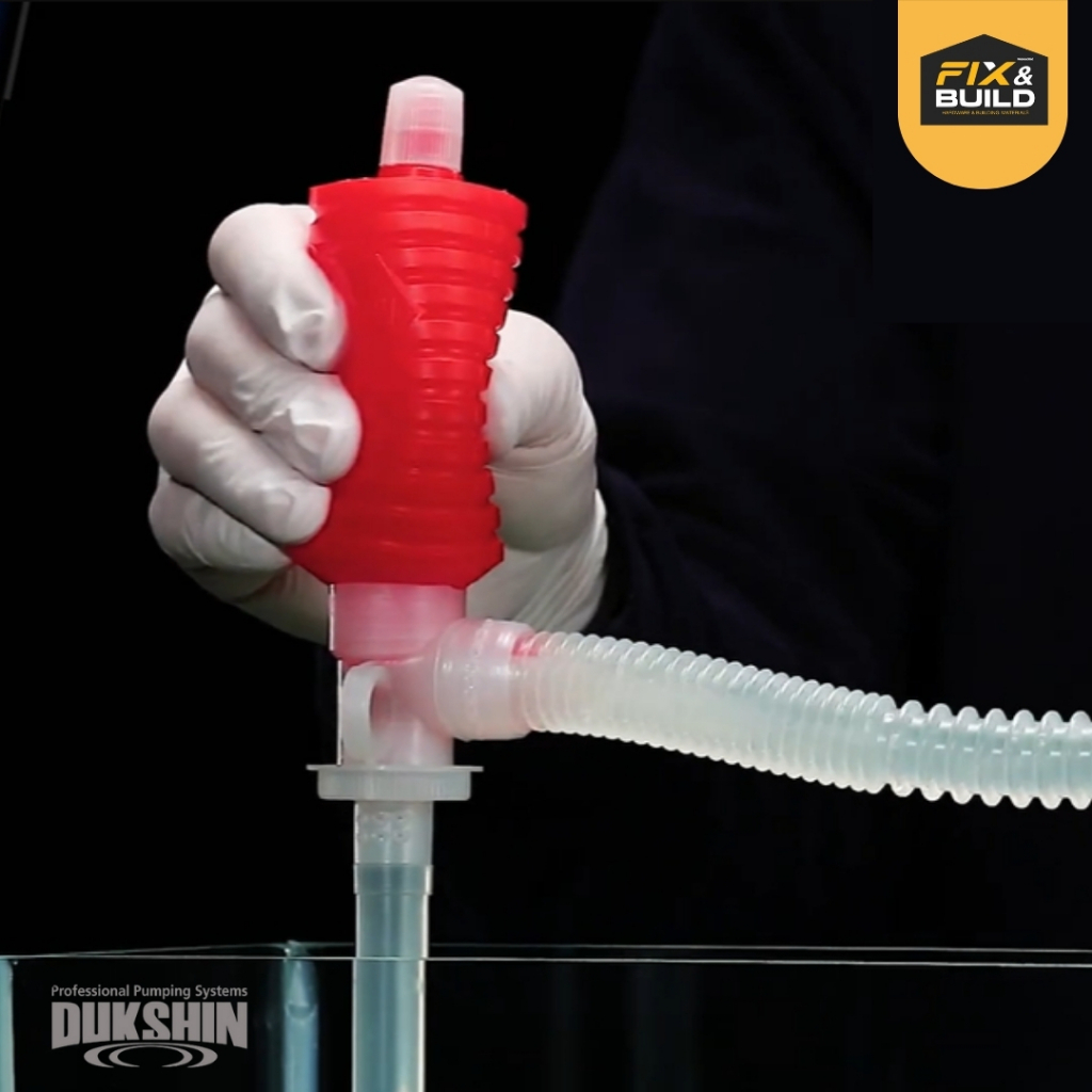 (ฟรี! ของแถมทุกออเดอร์) ที่สูบน้ำ/น้ำมันหัวแดงเล็ก DP-14 DUKSHIN | Shopee Thailand