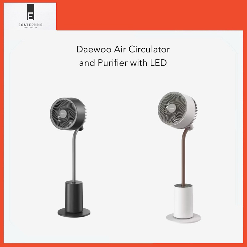 Daewoo Air Circulator and Purifier with LED F30PRO พัดลมอินเวอร์เตอร์ ...