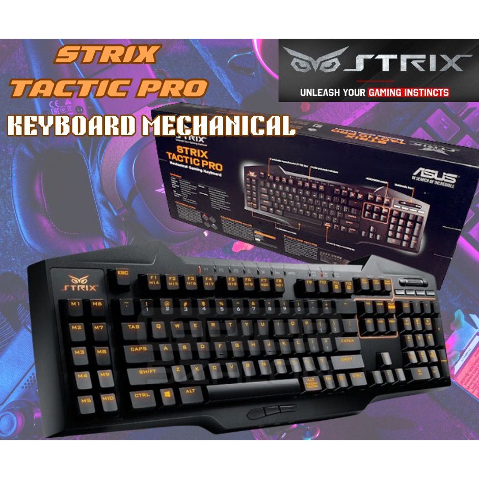 [COMZING] Keyboard Gaming | STRIX TACTIC PRO | Mechanical Gaming ...