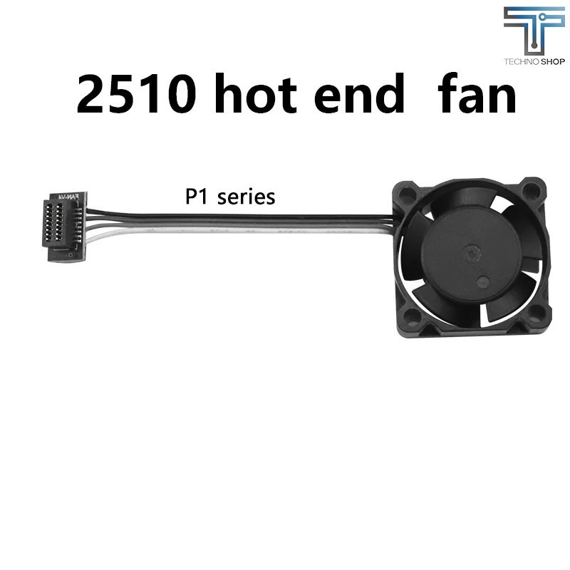 Hotend Cooling Fan For Bambu Lab P1 2510 15000 Rpm Fan Cooler Fit Bambu ...