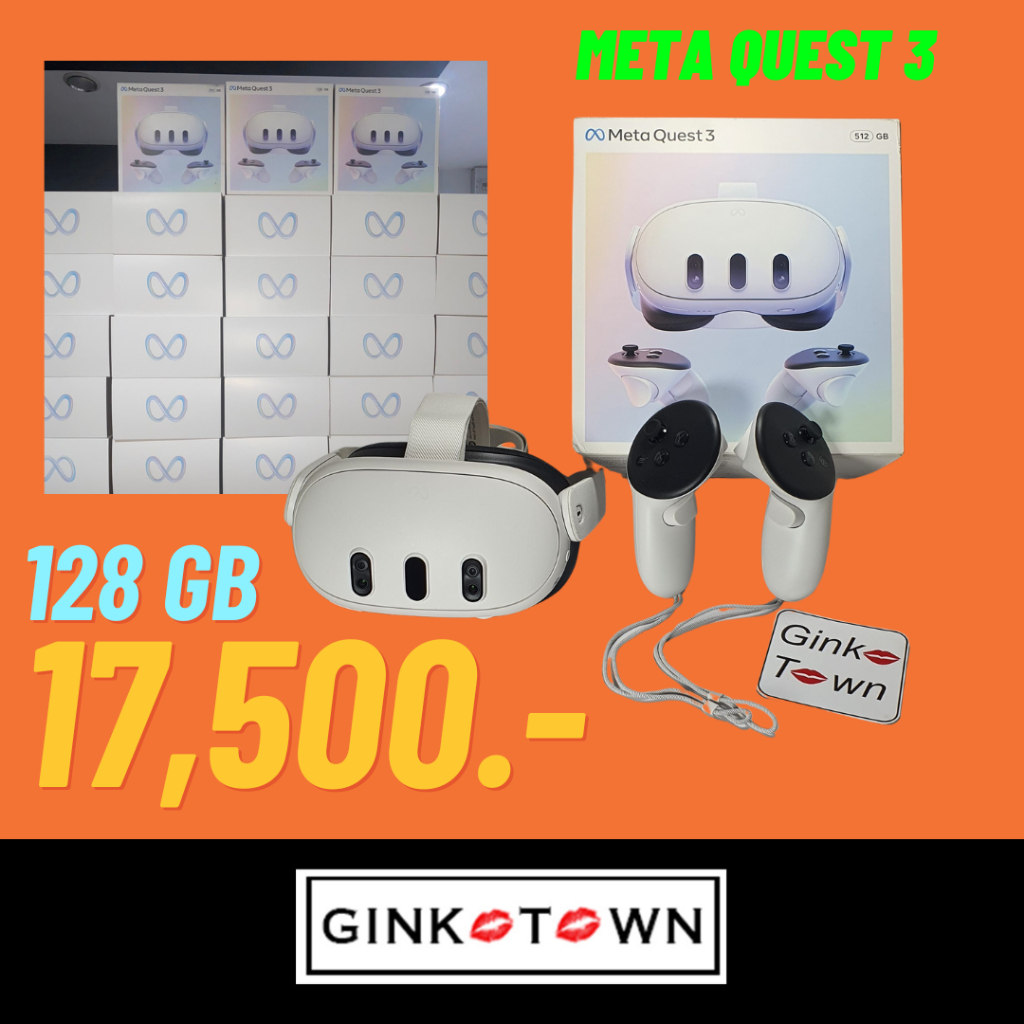 ลดเพิ่มสูงสุด 3000 Meta Quest 3 - Breakthrough Mixed Reality - All in ...